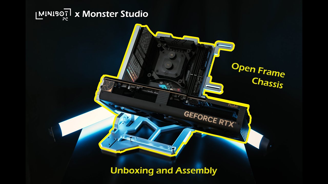 Monster Studio Open Air ITX PC Case – MONSTER STUDIO